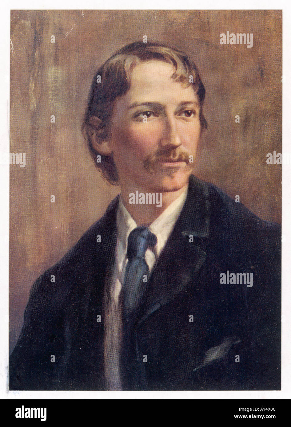 Rl Stevenson Young Man Stock Photo - Alamy