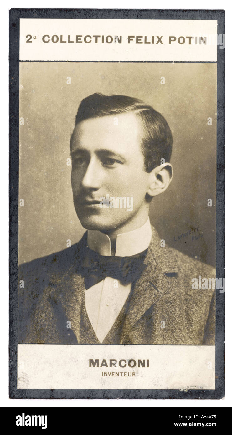 Guglielmo marconi italian inventor hi-res stock photography and images ...