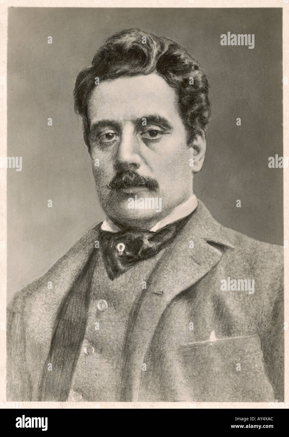 Giacomo puccini 1858 1924 italian opera hi-res stock photography and ...
