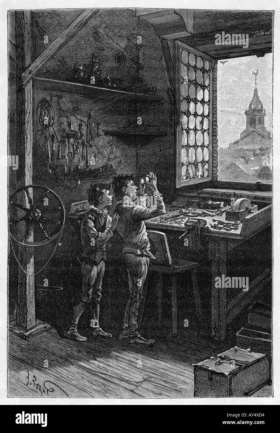 The telescope of hans lippershey hi-res stock photography and images ...