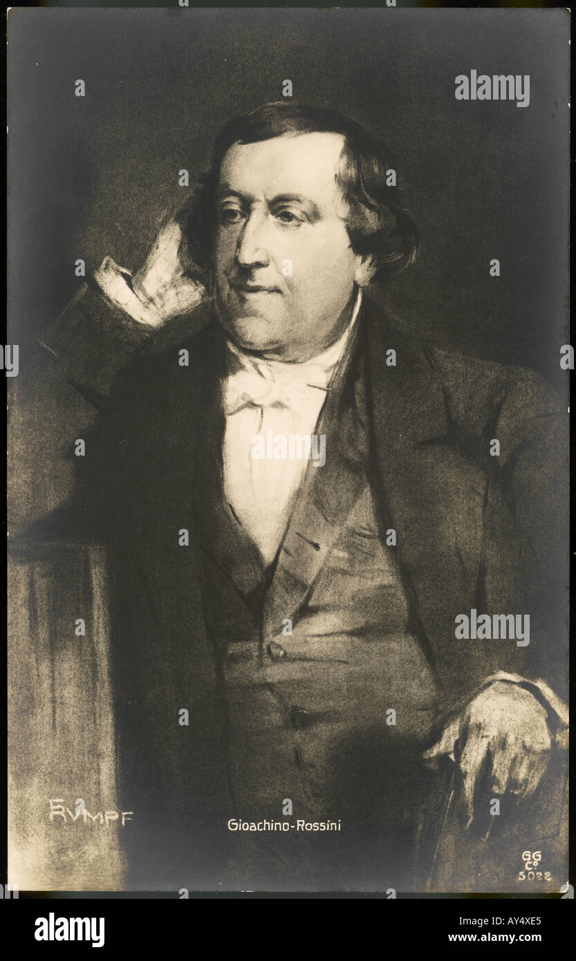 Rossini composer hi-res stock photography and images - Alamy