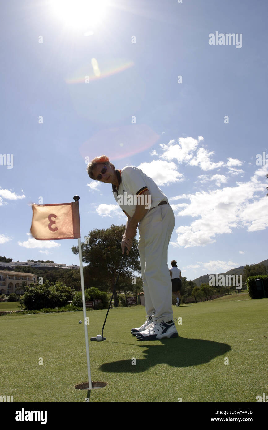 Practise putting green hi-res stock photography and images - Alamy