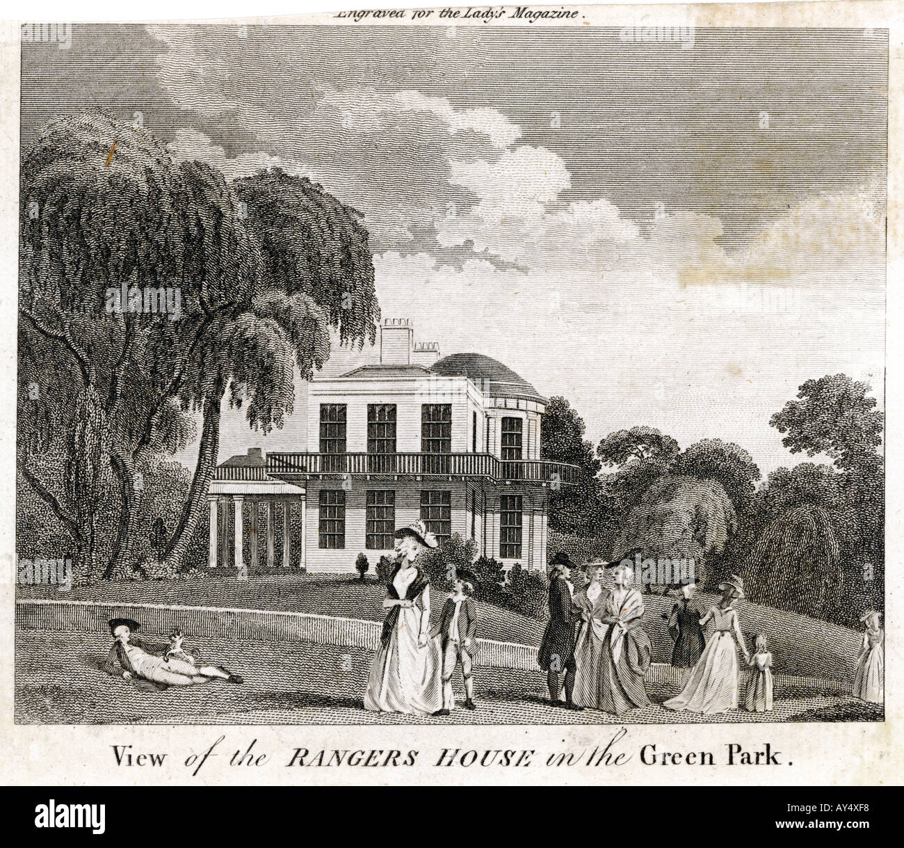 Greenpark Rangers House Stock Photo - Alamy