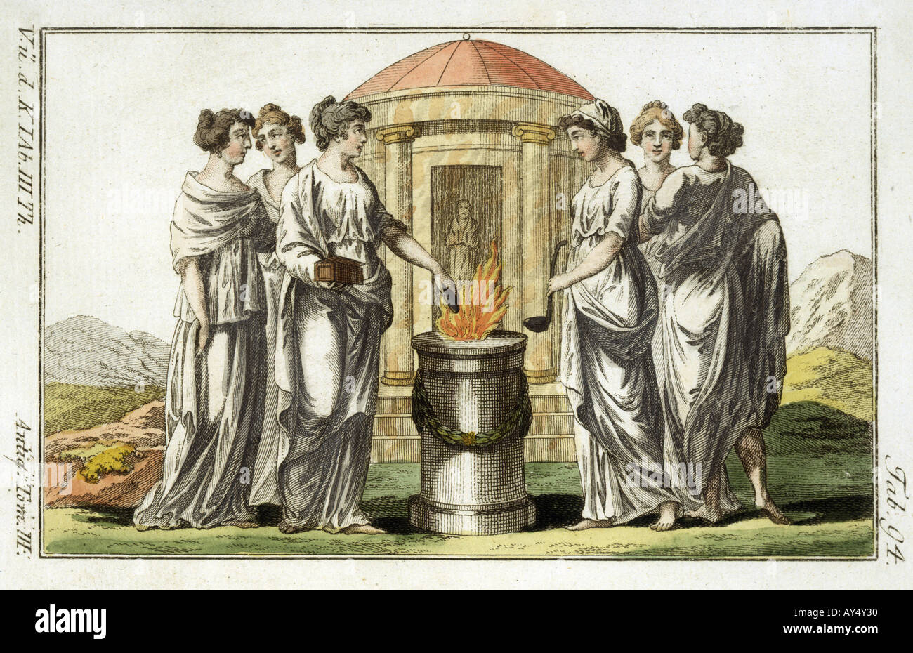 Goddess Of Vesta And Her Priestesses The Vestal Virgins Vestal