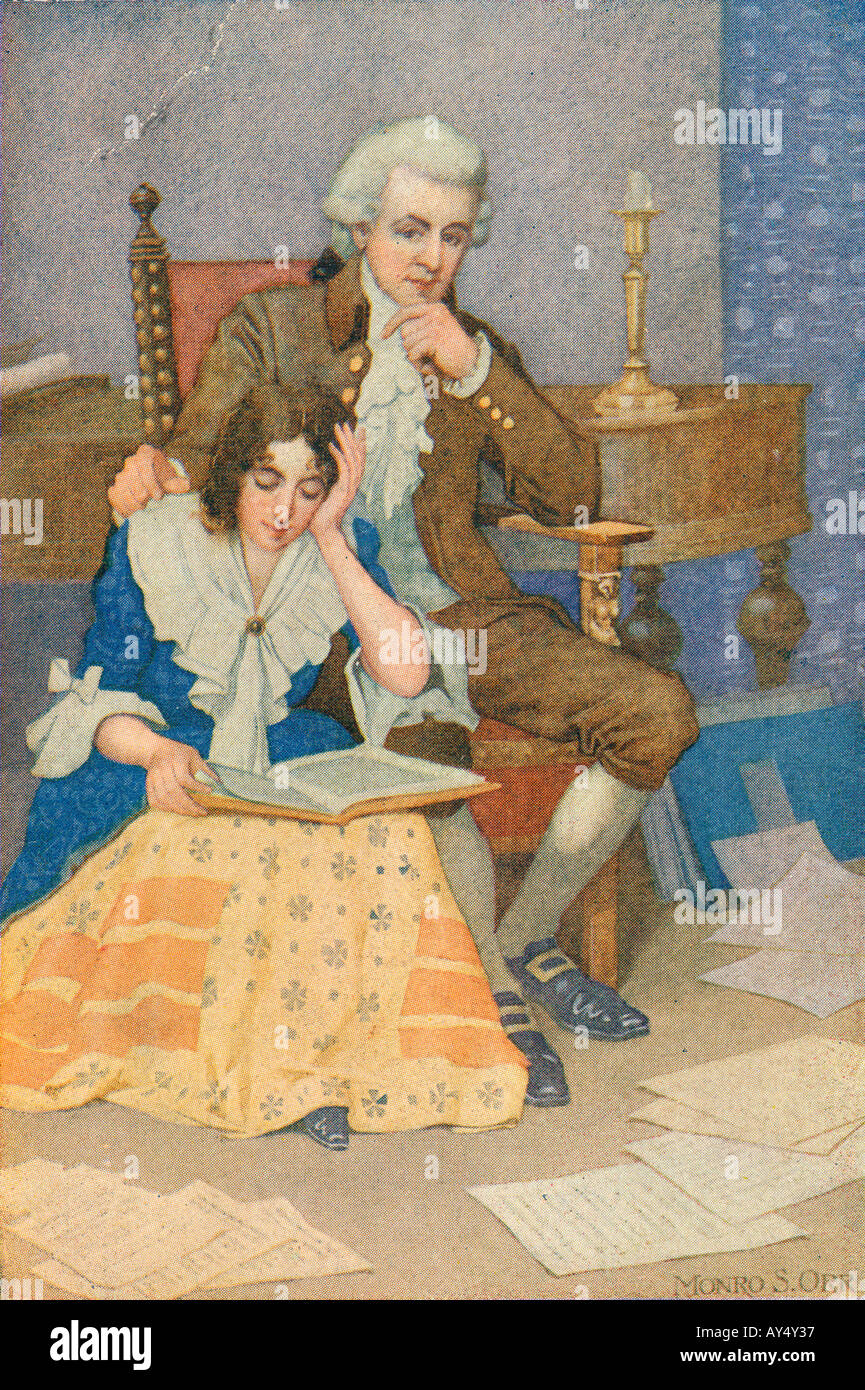 Constanze mozart hi-res stock photography and images - Alamy