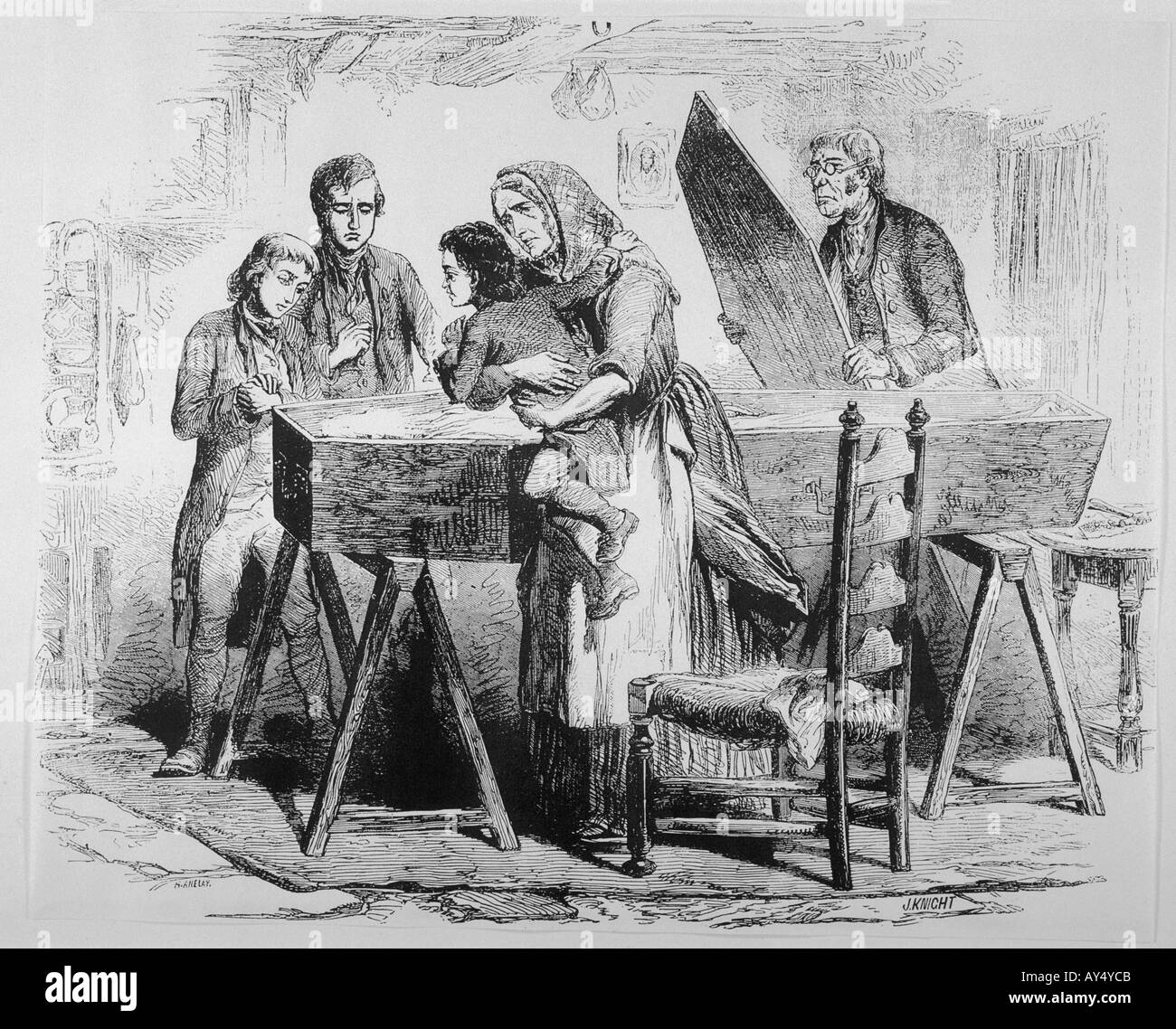 State father Black and White Stock Photos & Images - Alamy