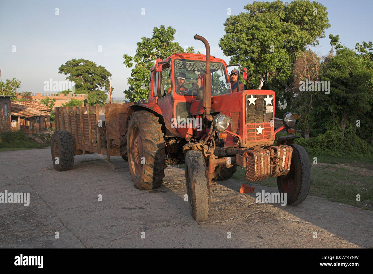 Cuban tractor hi-res stock photography and images - Alamy