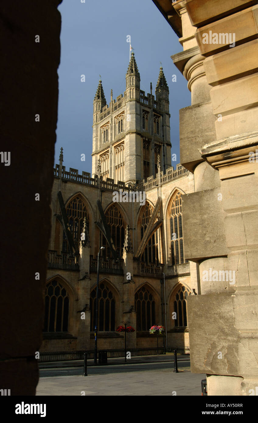Bath the gothic abbey Stock Photo - Alamy