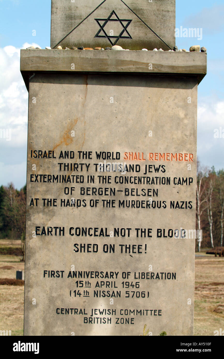 Bergen Belsen Ww2 High Resolution Stock Photography and Images - Alamy