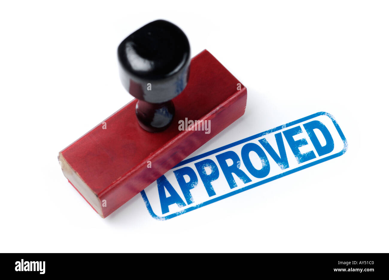 Approved stamp hi-res stock photography and images - Alamy