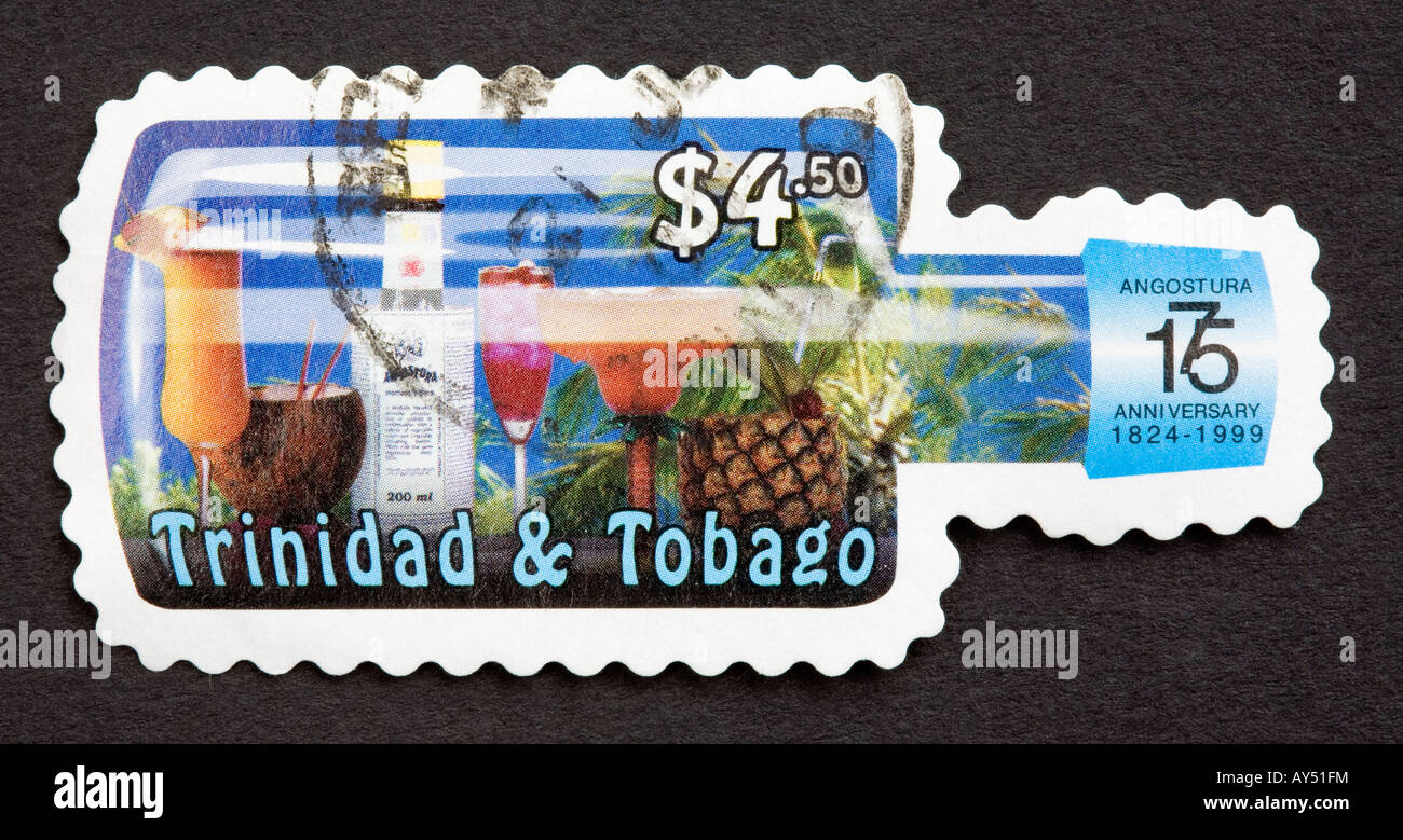 Trinidad and Tobago postage stamp Stock Photo - Alamy
