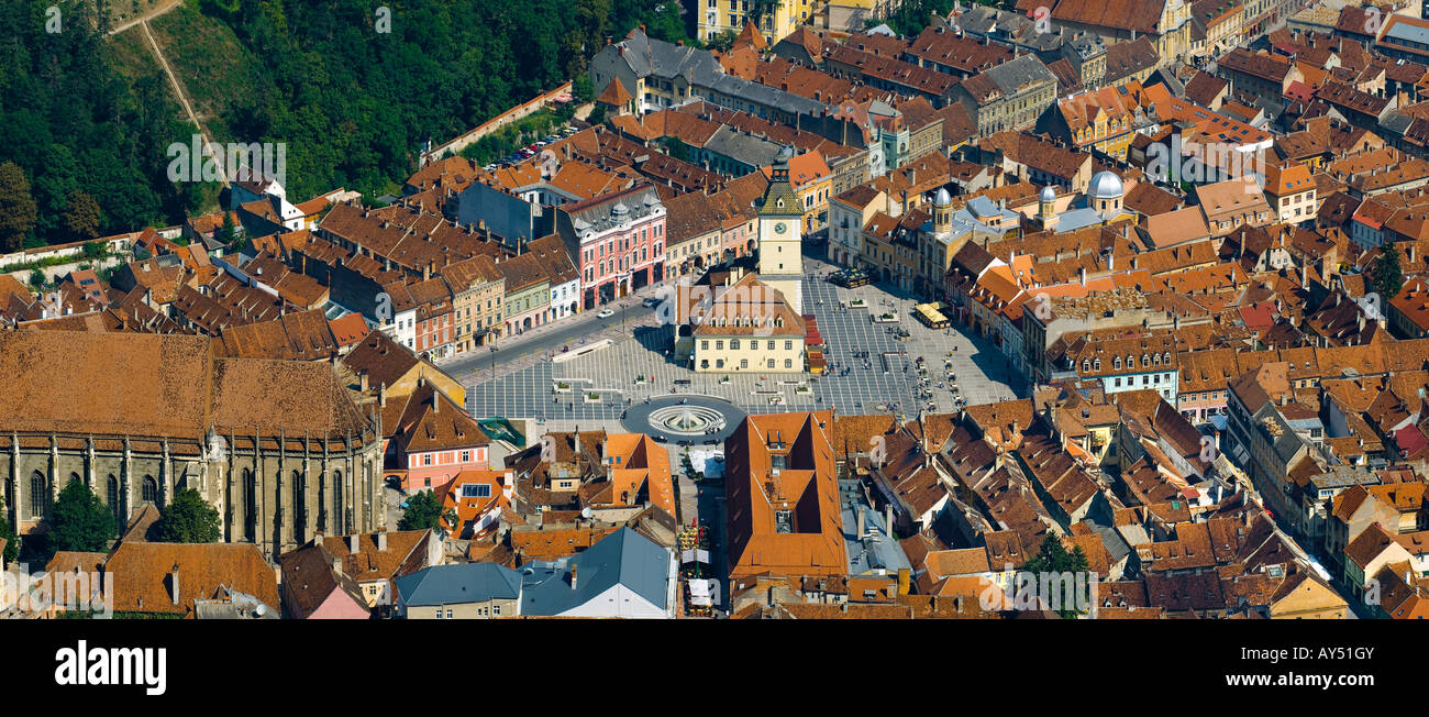 City view brasov rumania hi-res stock photography and images - Alamy