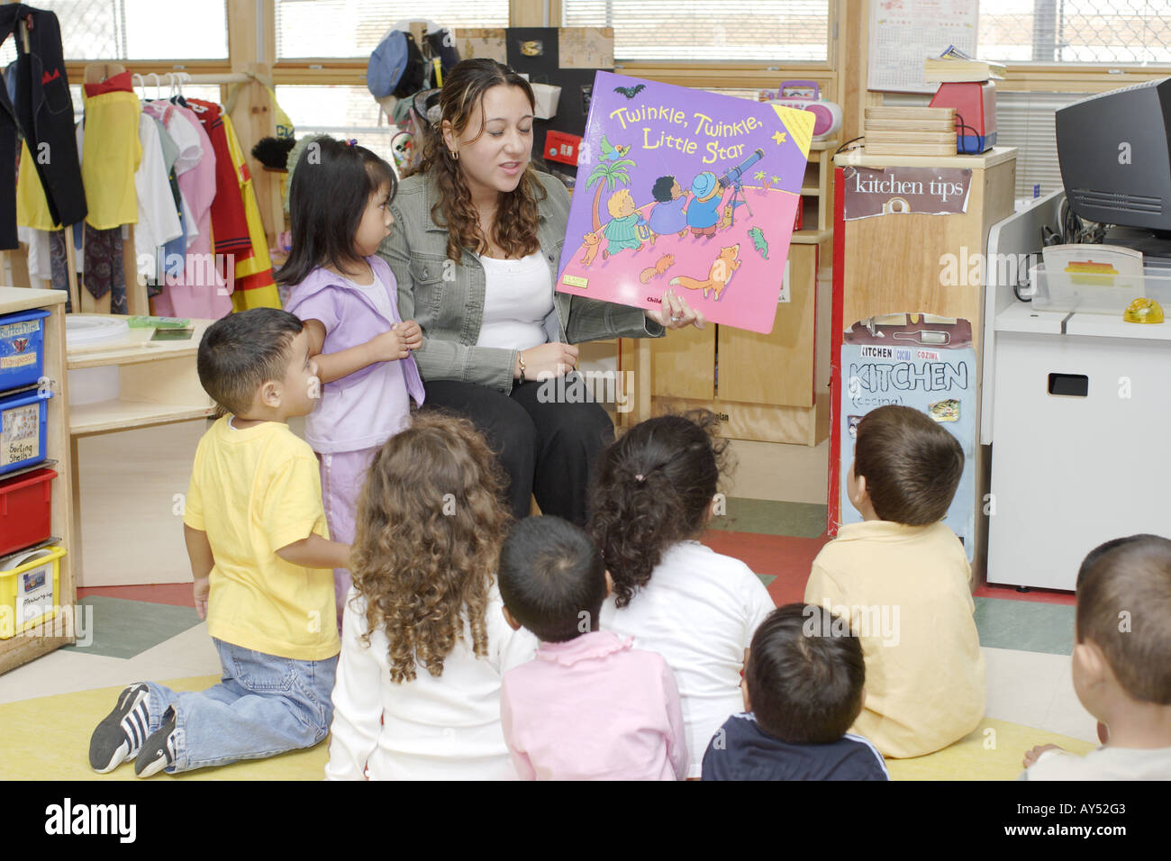 Teacher Reading To Class