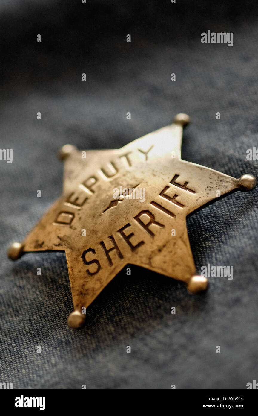 Sheriffs badges hi-res stock photography and images - Alamy