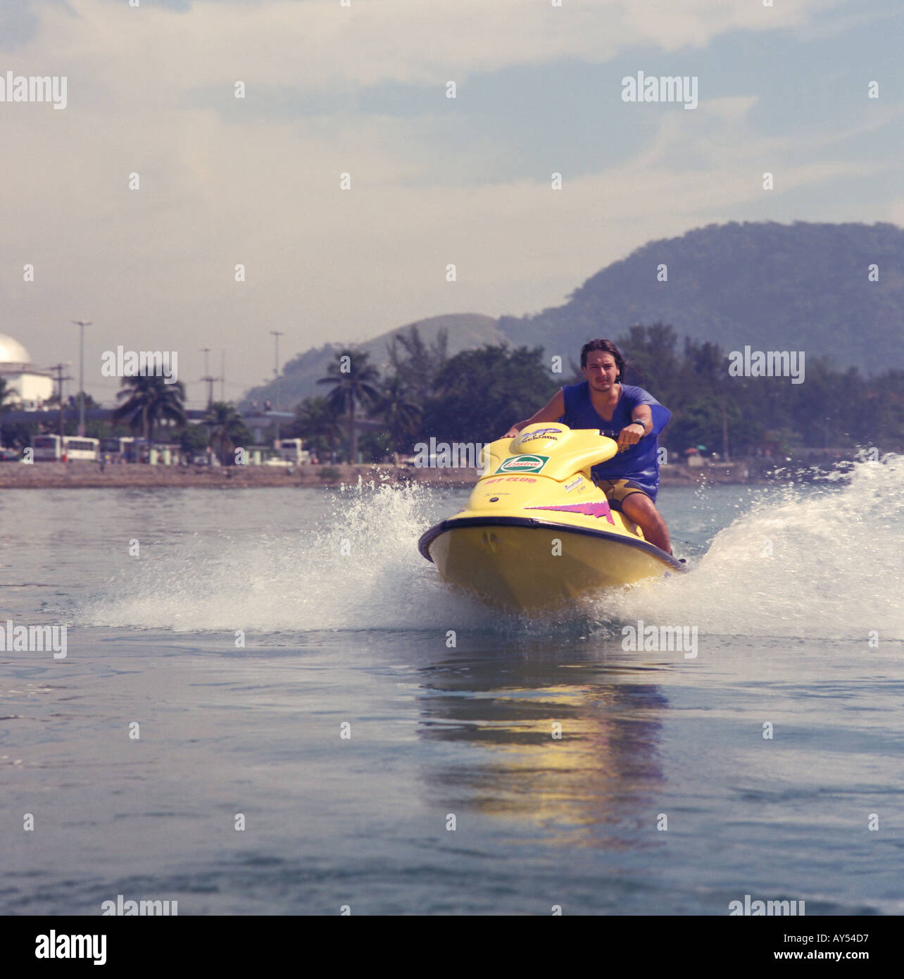 Man riding on jetski hi-res stock photography and images - Alamy