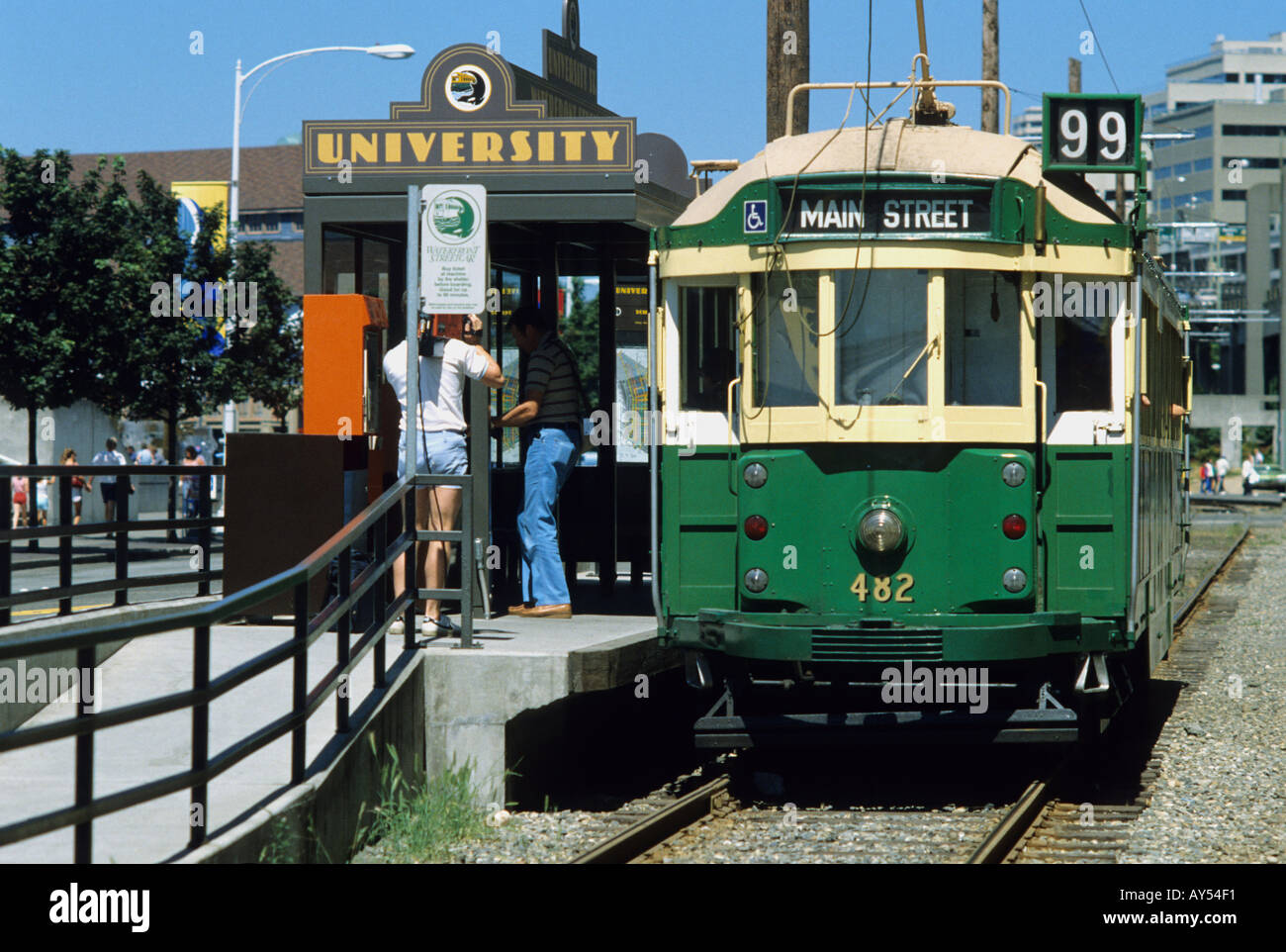 Seattle trolley hi-res stock photography and images - Alamy
