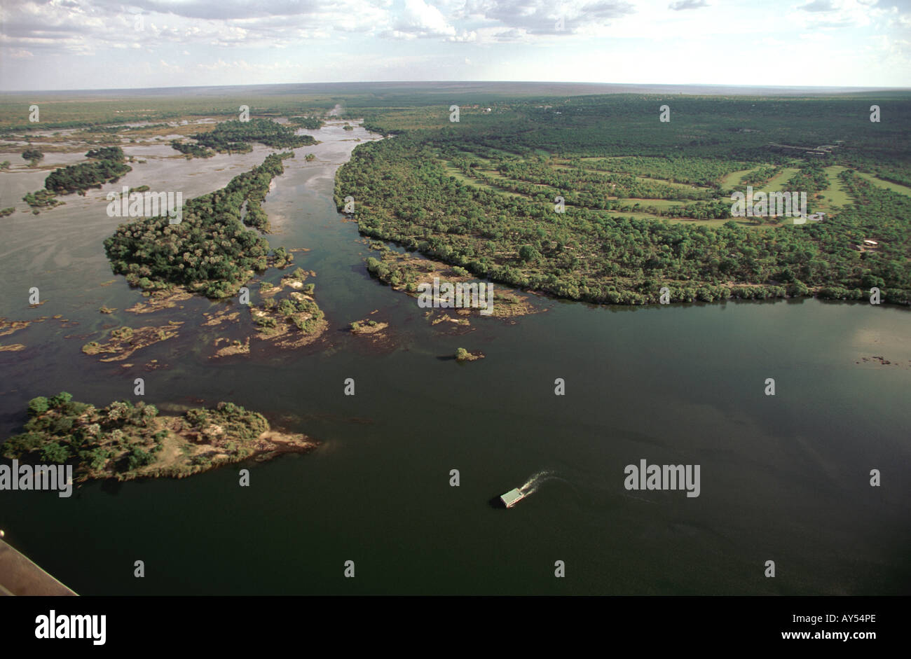 Zimbabwe Zambeze River Stock Photo - Alamy