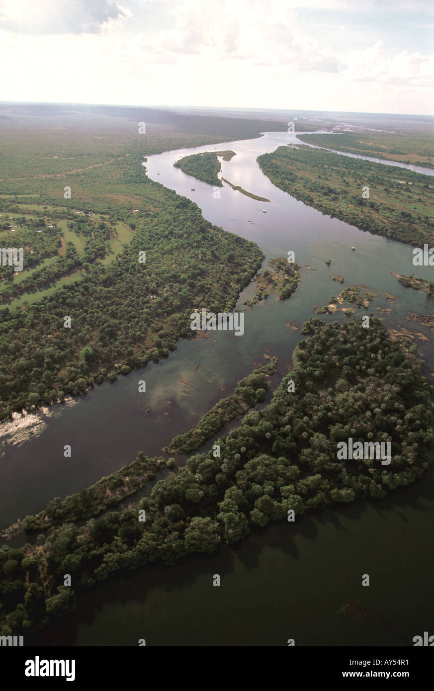 Zimbabwe Zambeze River Stock Photo - Alamy