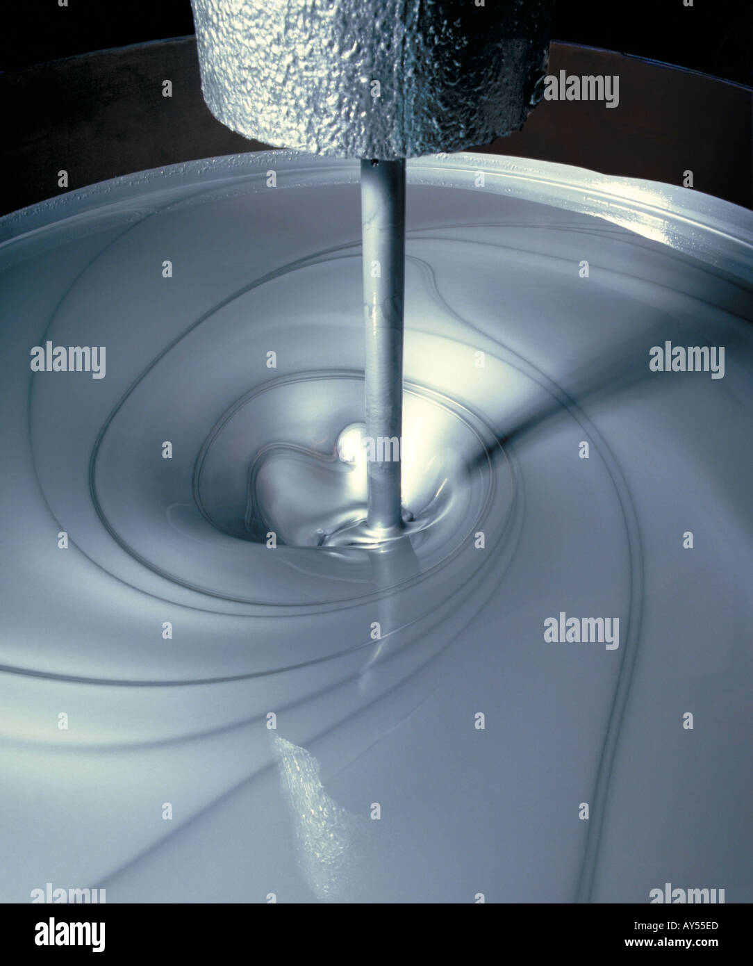 Mixing Industrial Paint