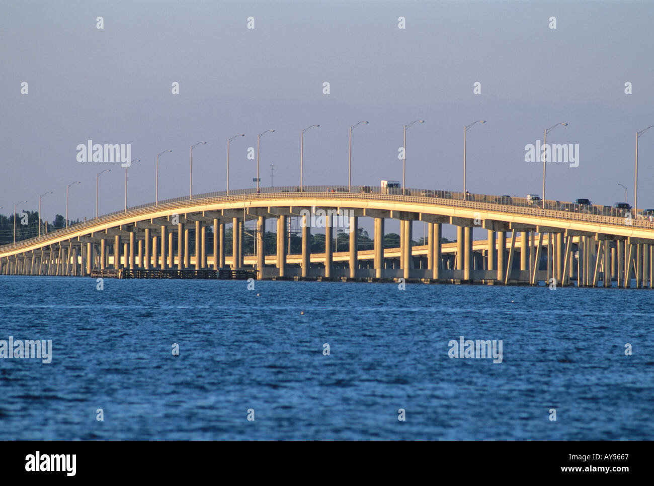 US 41 bridge in Punta Gorda Florida Stock Photo - Alamy