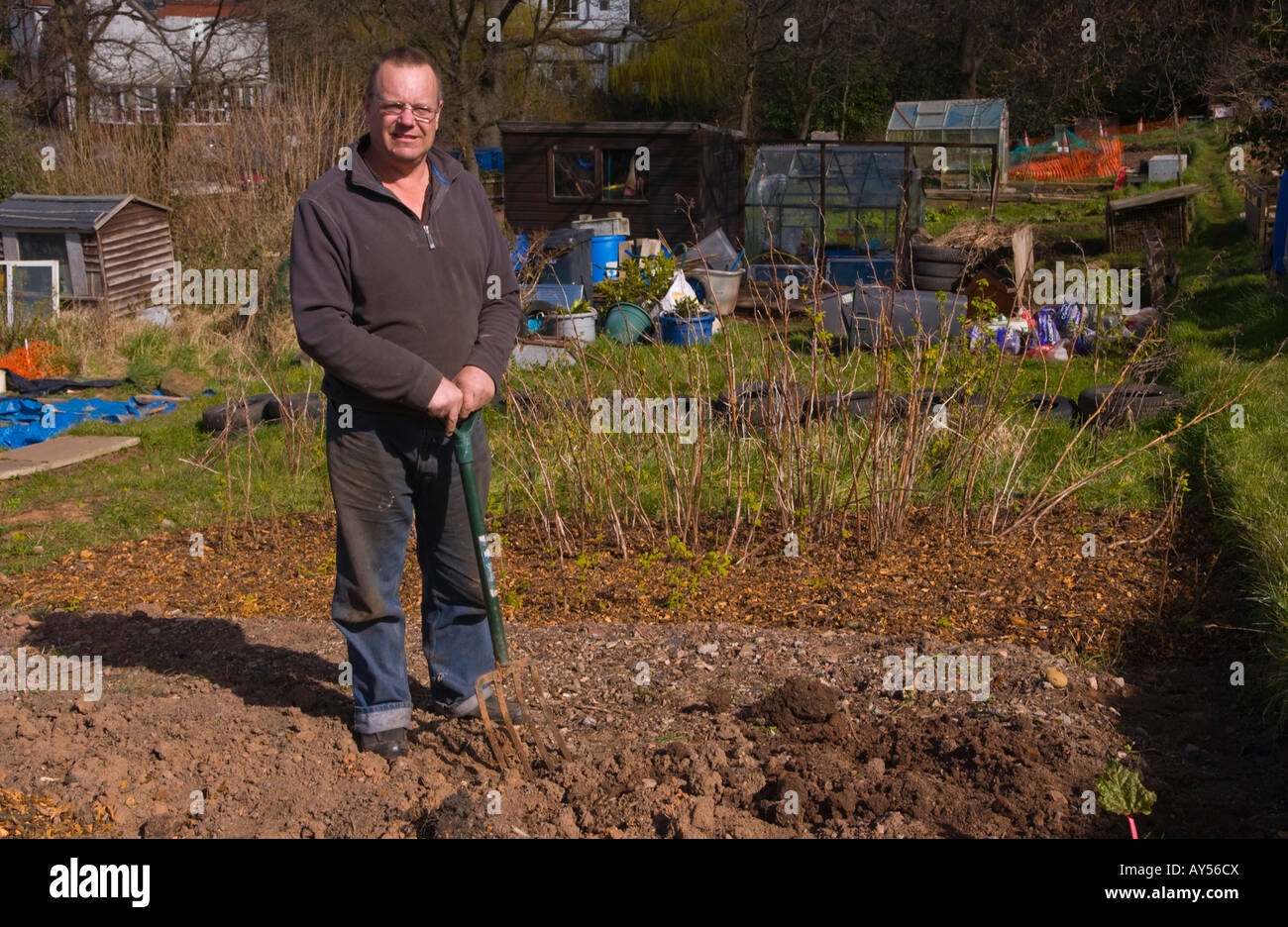 Allotment garden wales hi-res stock photography and images - Alamy