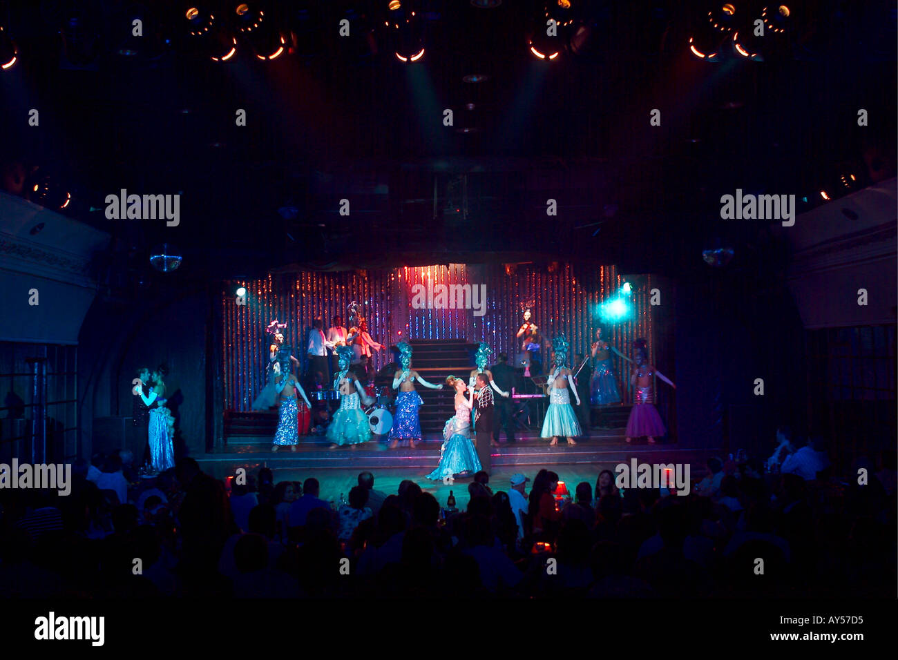 Colorful Theatre Presentation in Havana Cuba Stock Photo - Alamy
