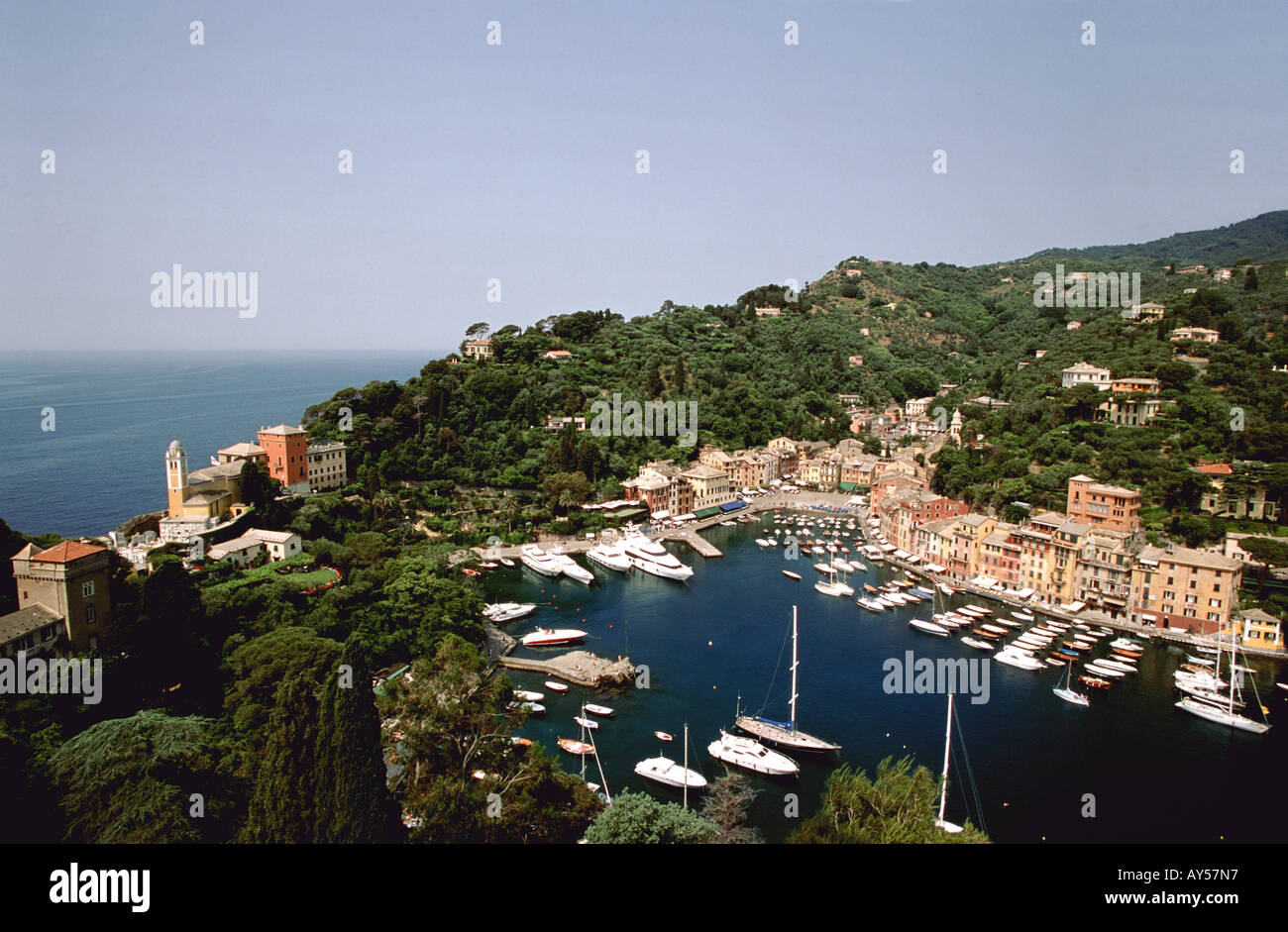 Italy Ligury Portofino Stock Photo - Alamy