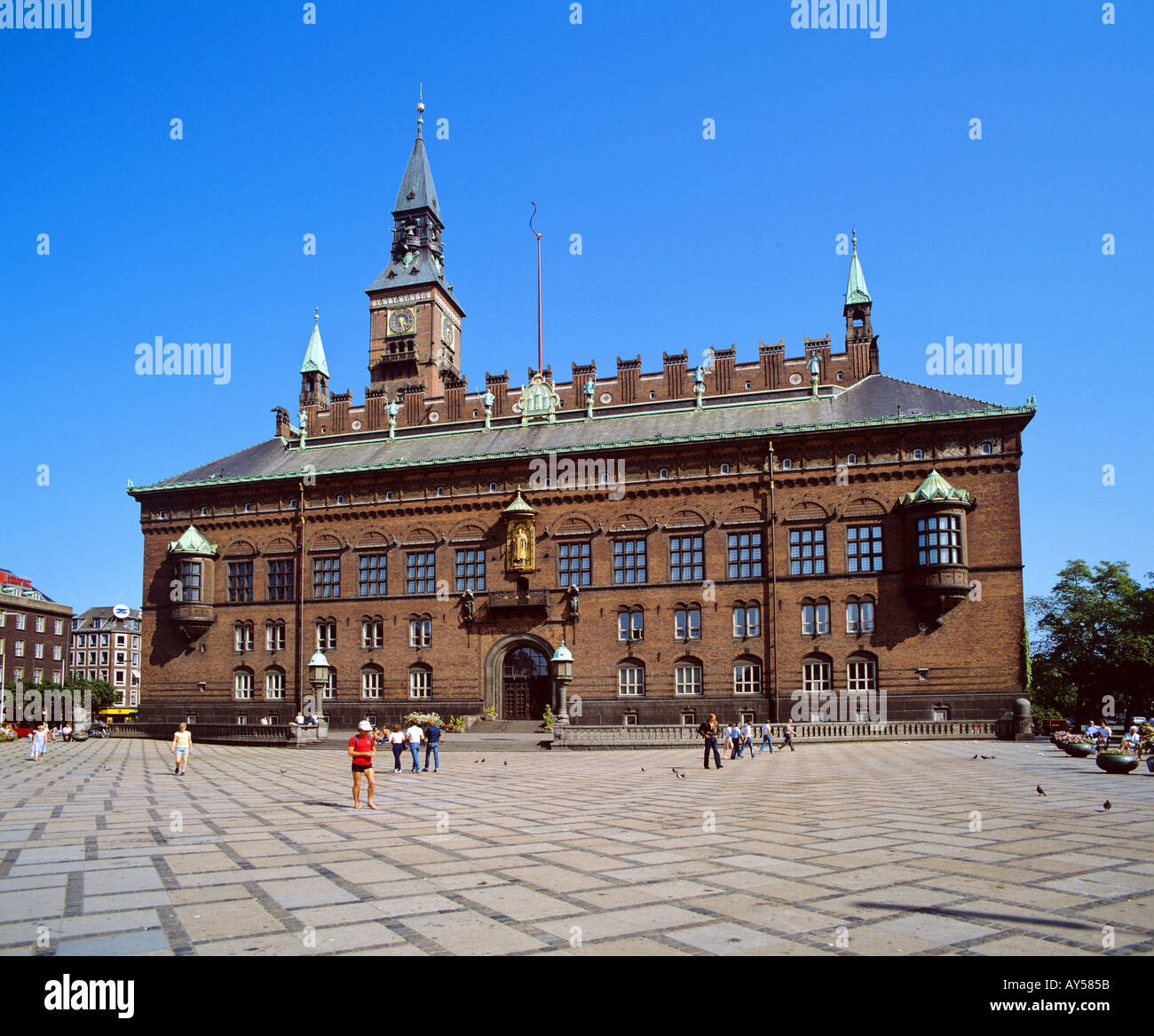 City hall square copenhagen denmark hi-res stock photography and images ...