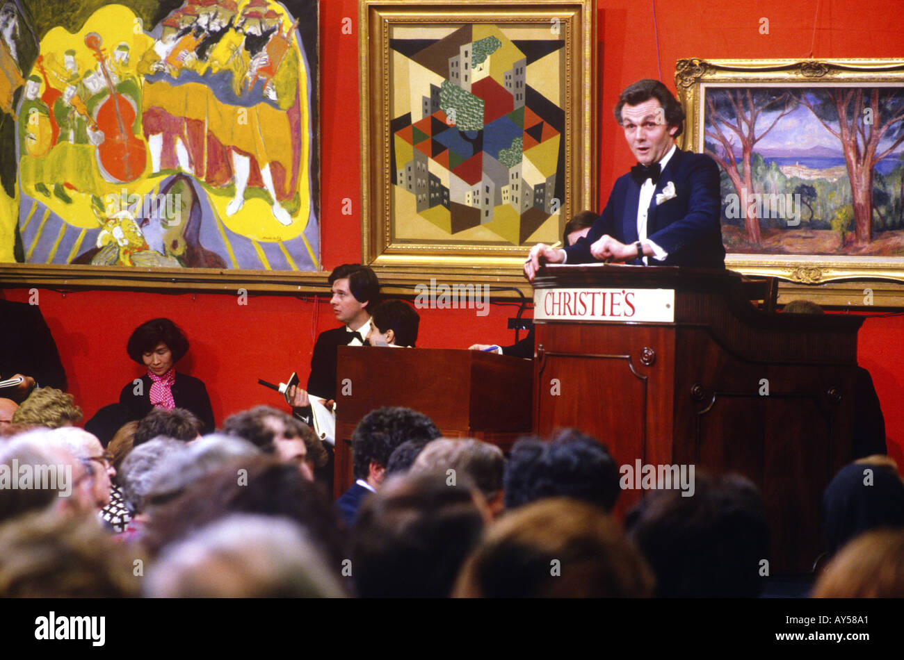 Christie auction house hi-res stock photography and images - Alamy