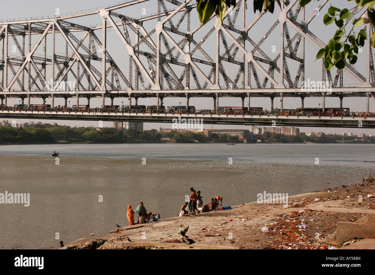 Howrah Bridge in Kolkata India Stock Photo - Alamy