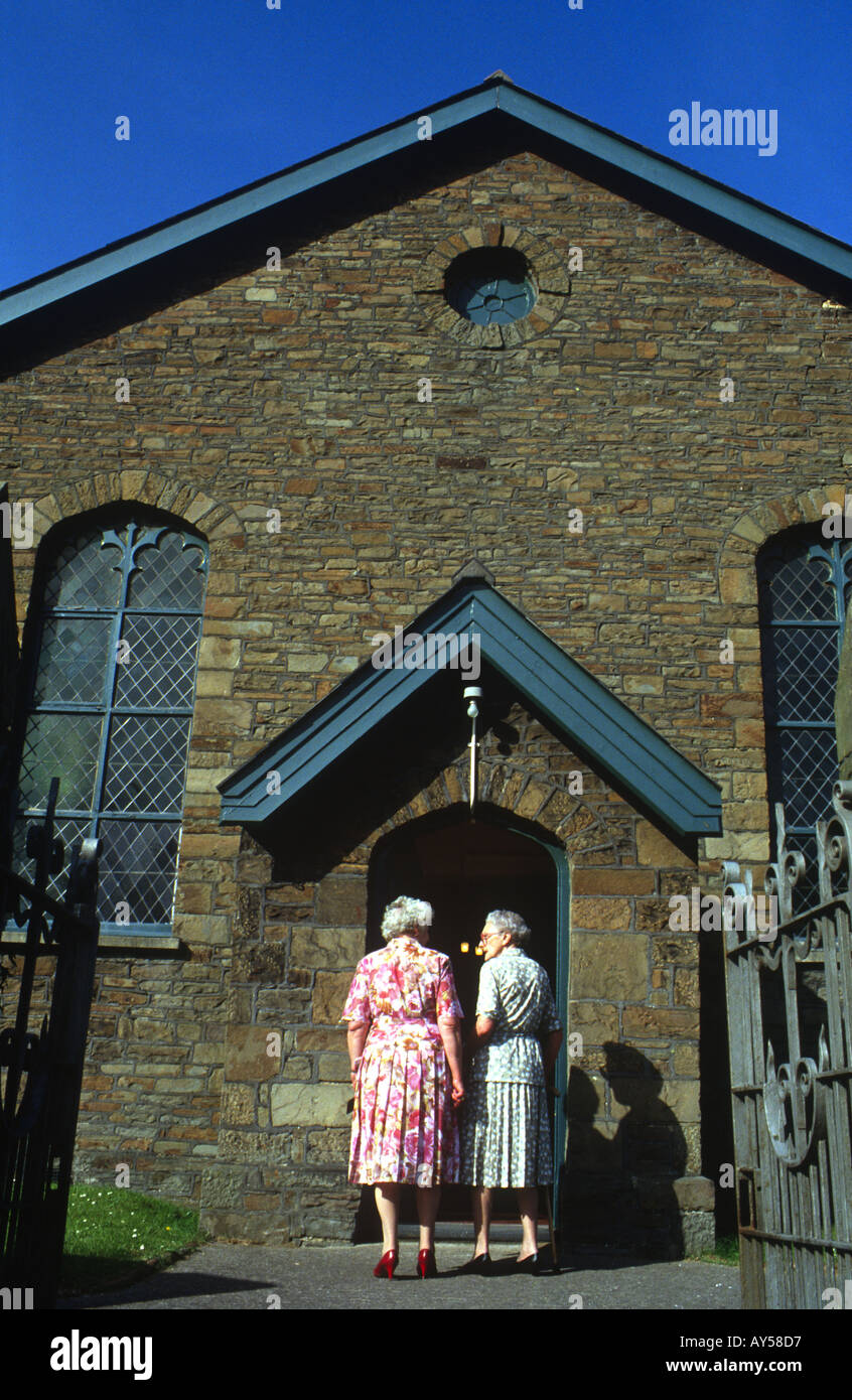 Welsh chapel Stock Photo - Alamy