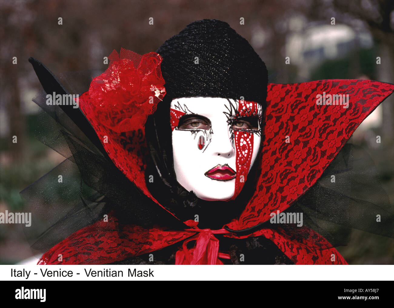 Italy Venice Venitian Mask Stock Photo - Alamy