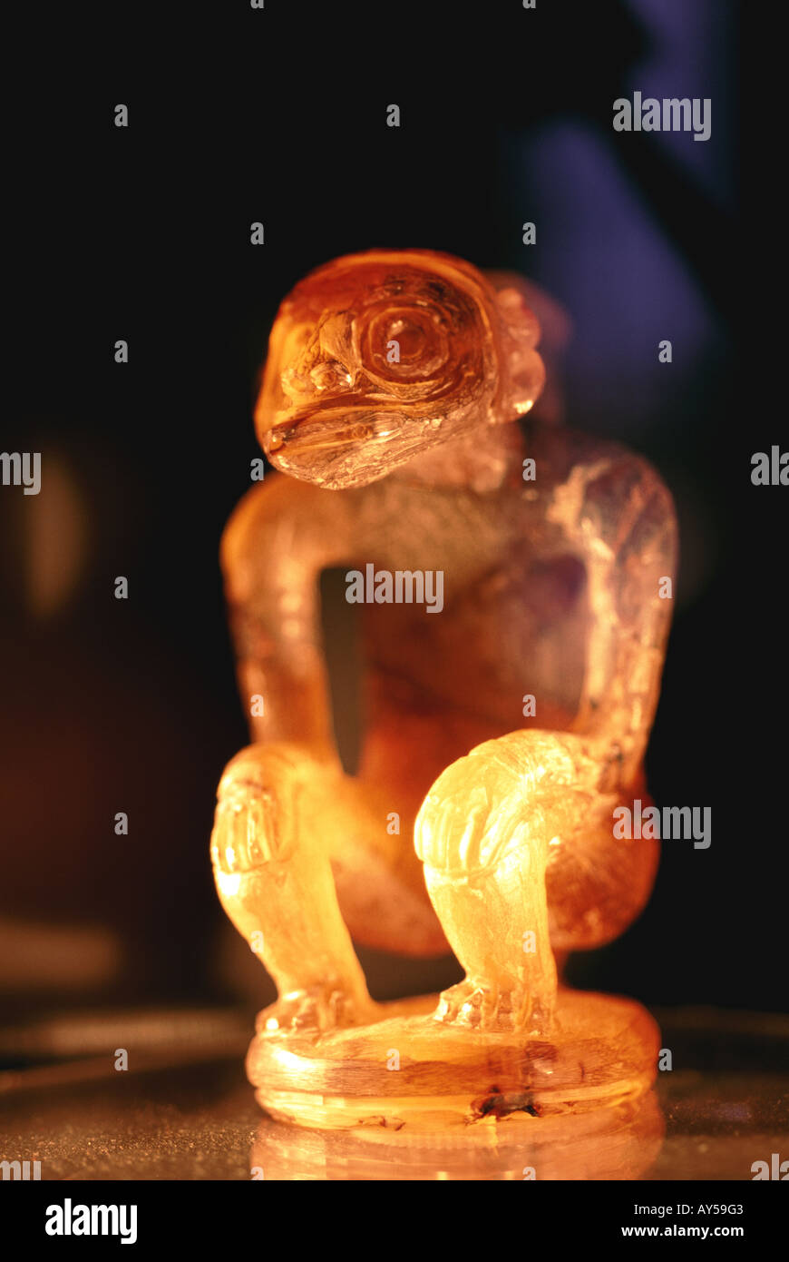 Dominican Republic Santo Domingo Amber Museum Taïnos Statue Stock Photo ...