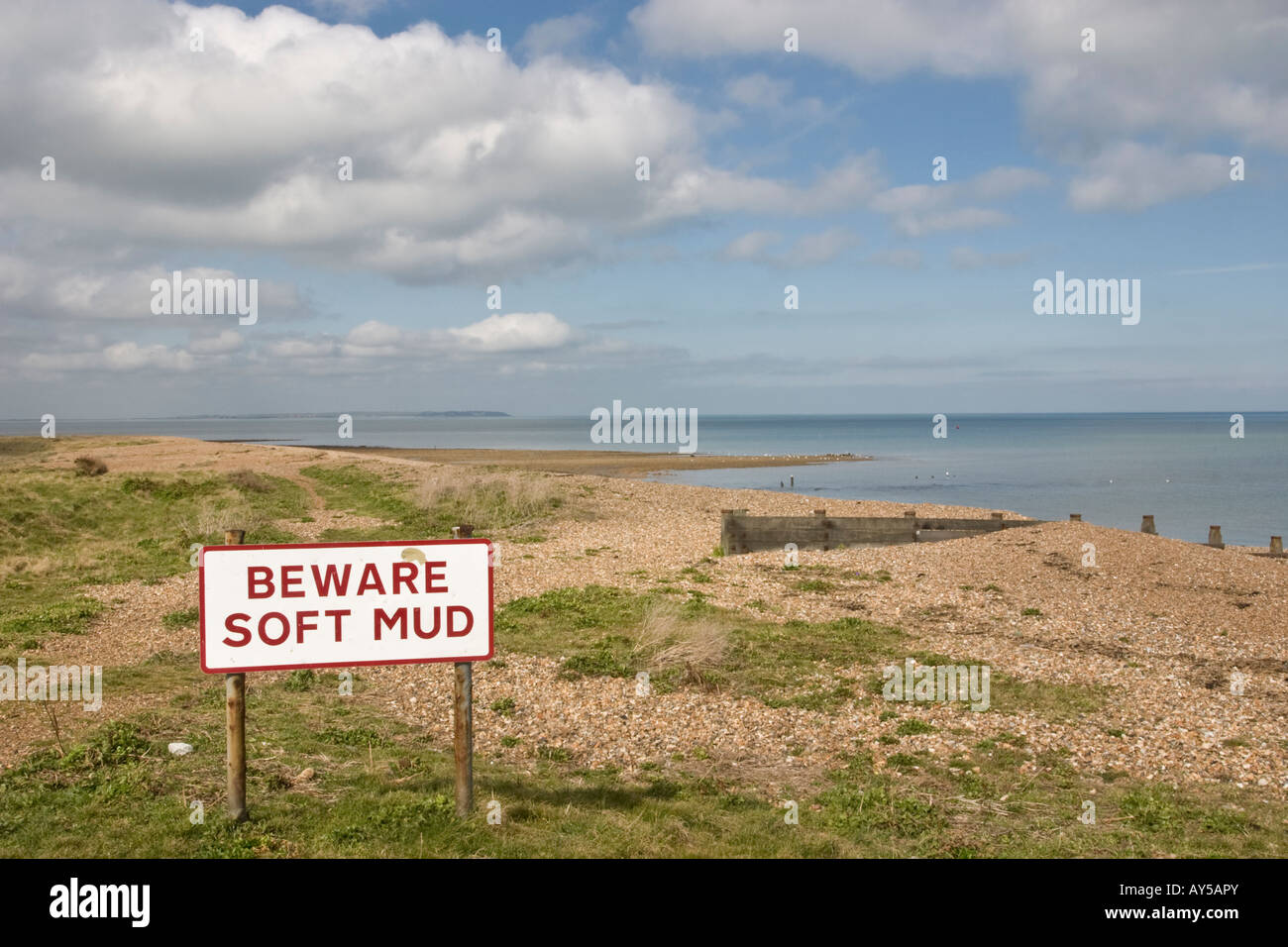 Soft mud warning sign hi-res stock photography and images - Alamy