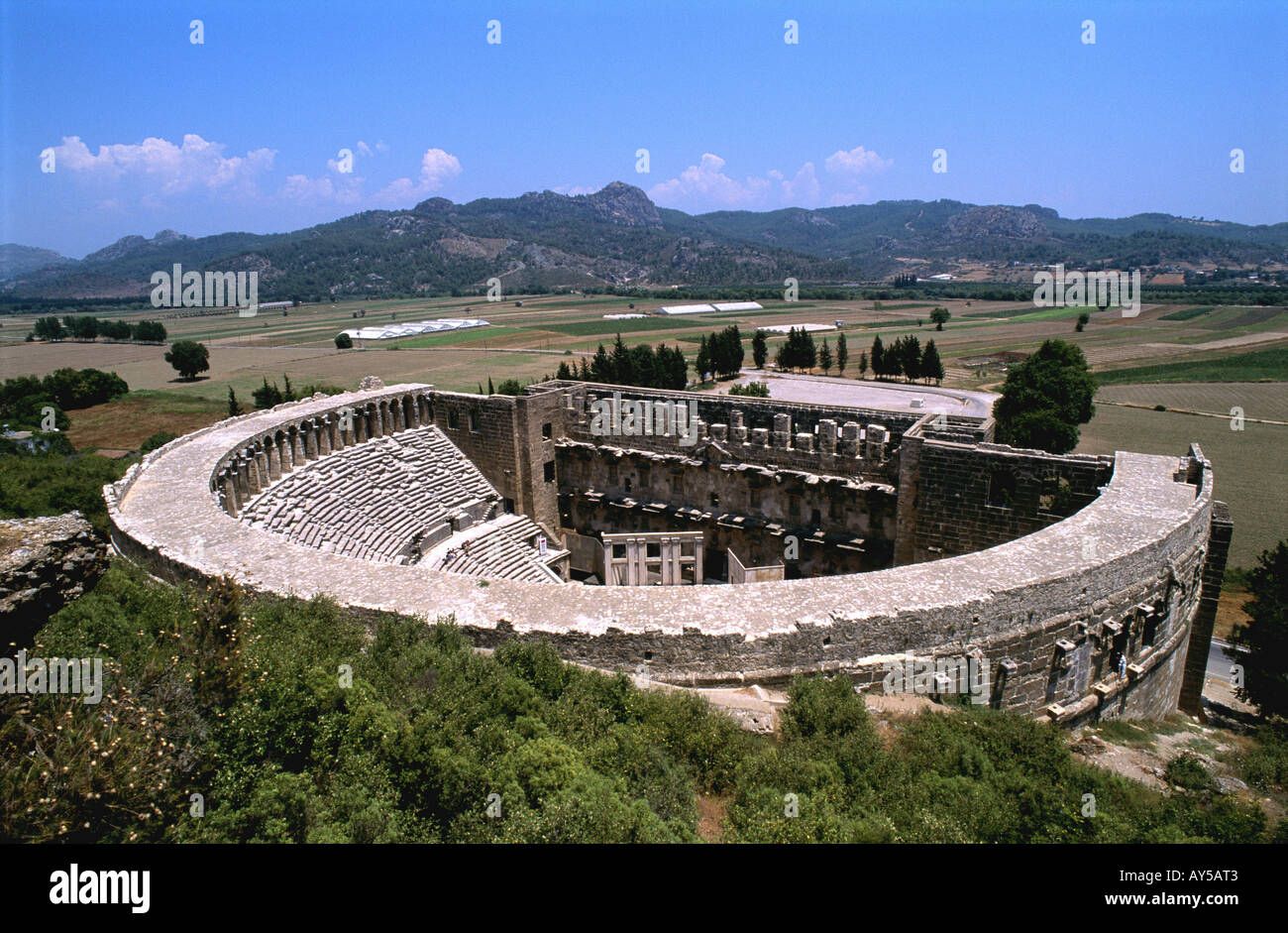 Turkey antalya east aspendos hi-res stock photography and images - Alamy
