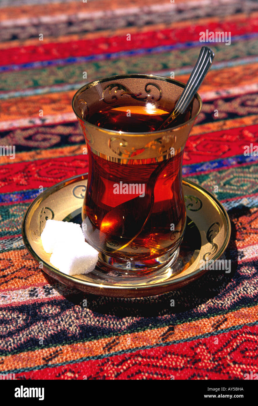 Turkey Istanbul Turkish Tea Stock Photo - Alamy