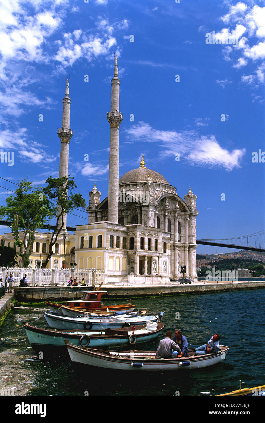 Turkey Istanbul Bosphorus Bridge Ortaköy Mosque Stock Photo - Alamy