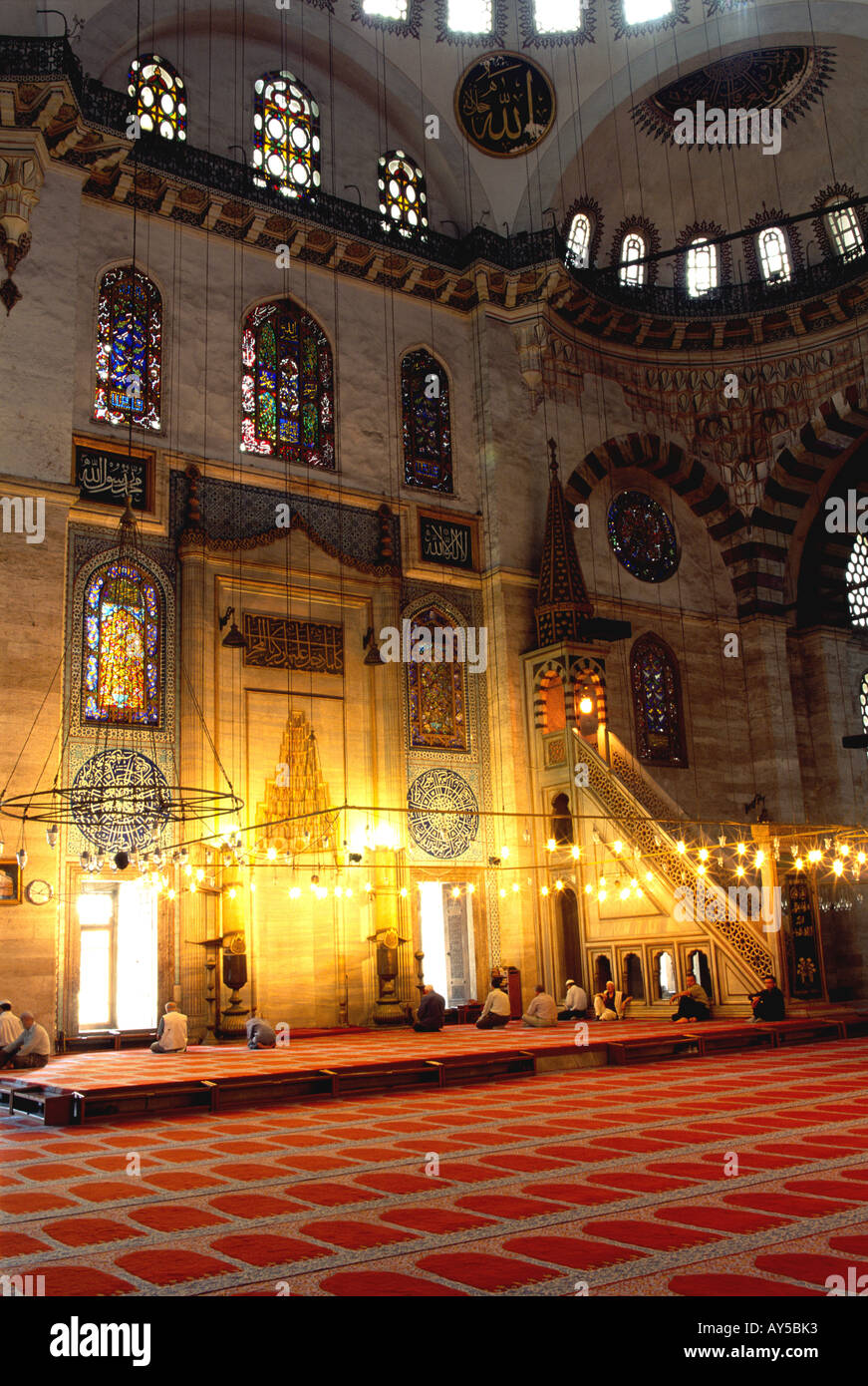 Turkey Istanbul Soliman Mosque Stock Photo - Alamy