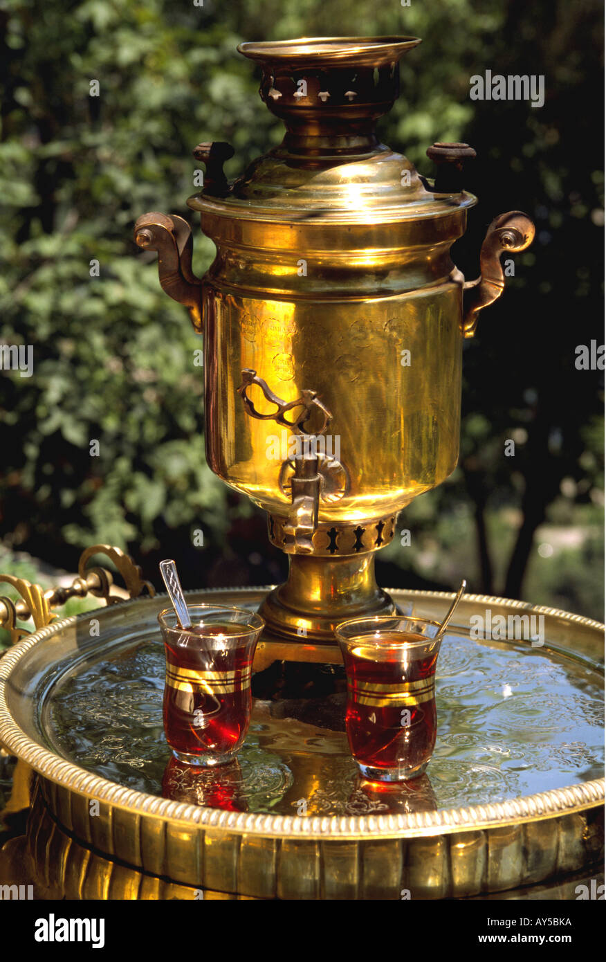 Turkey Istanbul Turkish Tea Stock Photo - Alamy