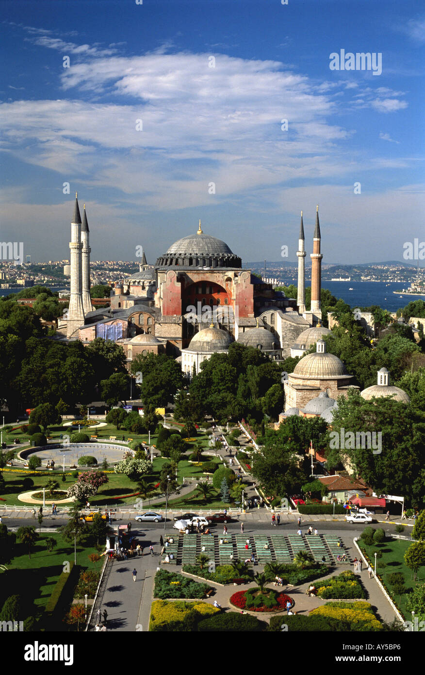 Turkey Istanbul Sultanahmet Quarter St Sophie Mosque Stock Photo - Alamy