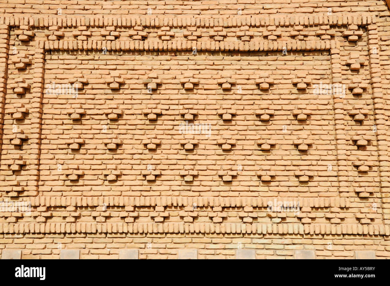 Patterned Brickwork, Nefta, Tunisia Stock Photo - Alamy