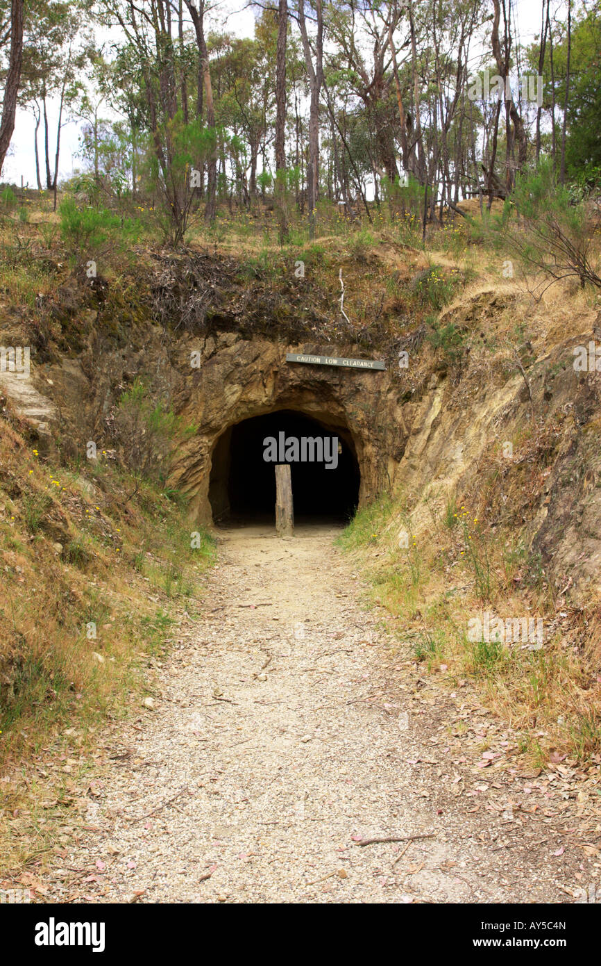 An opening to a Gold mine Stock Photo - Alamy