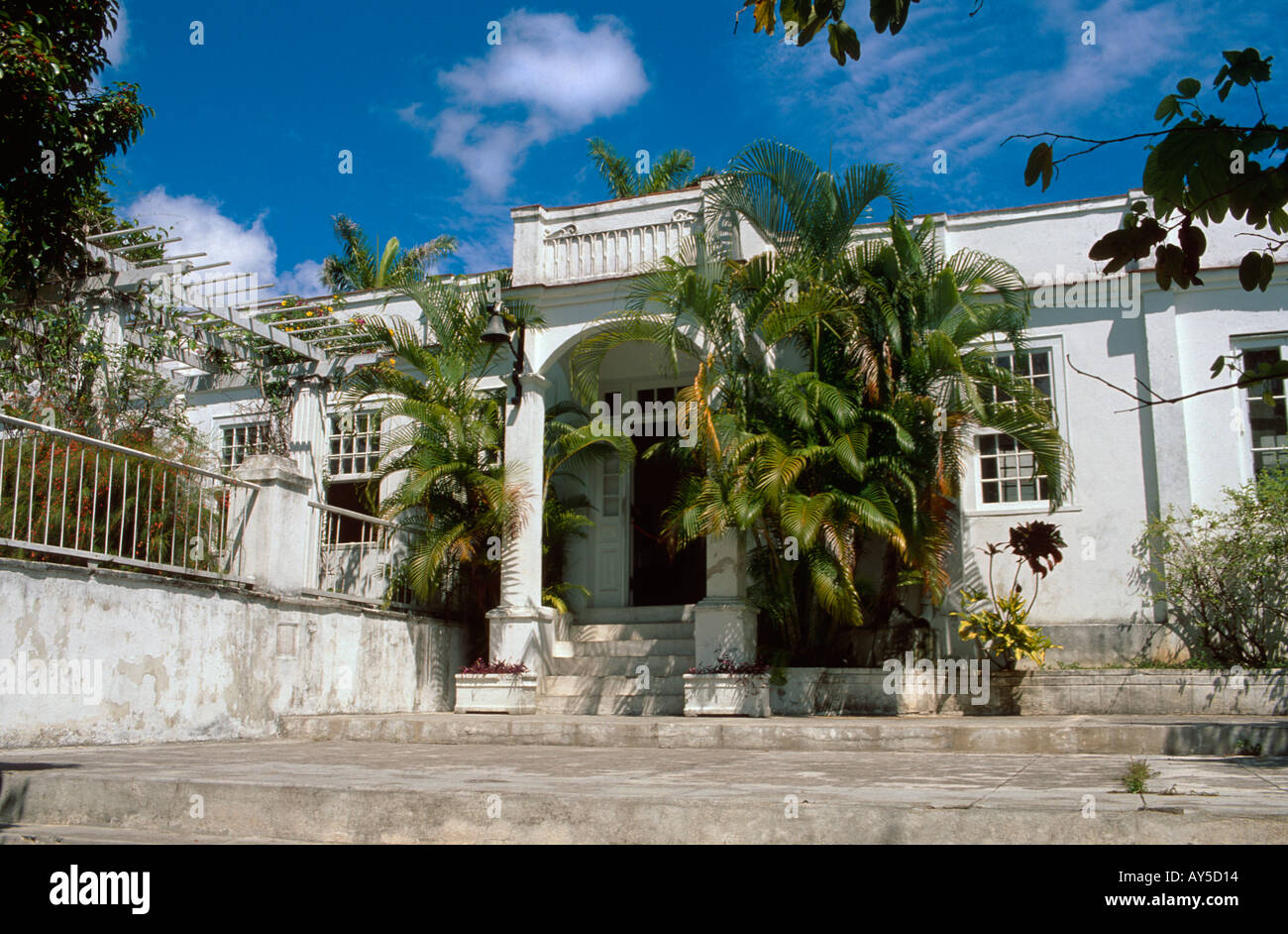 Finca la Vigía Hemingway's old house and now a museum, Havana, Cuba ...