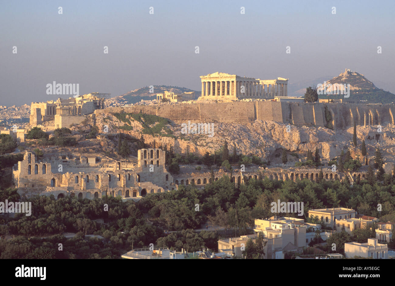 Greece Athens Acropole Stock Photo - Alamy