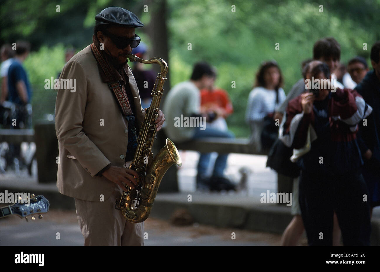 Saxophonspieler hi-res stock photography and images - Alamy