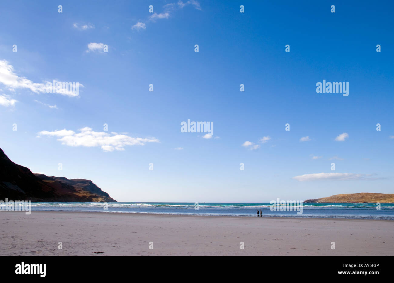 Maghera Strand Ardara County Donegal Ireland Walking on the beach Stock ...