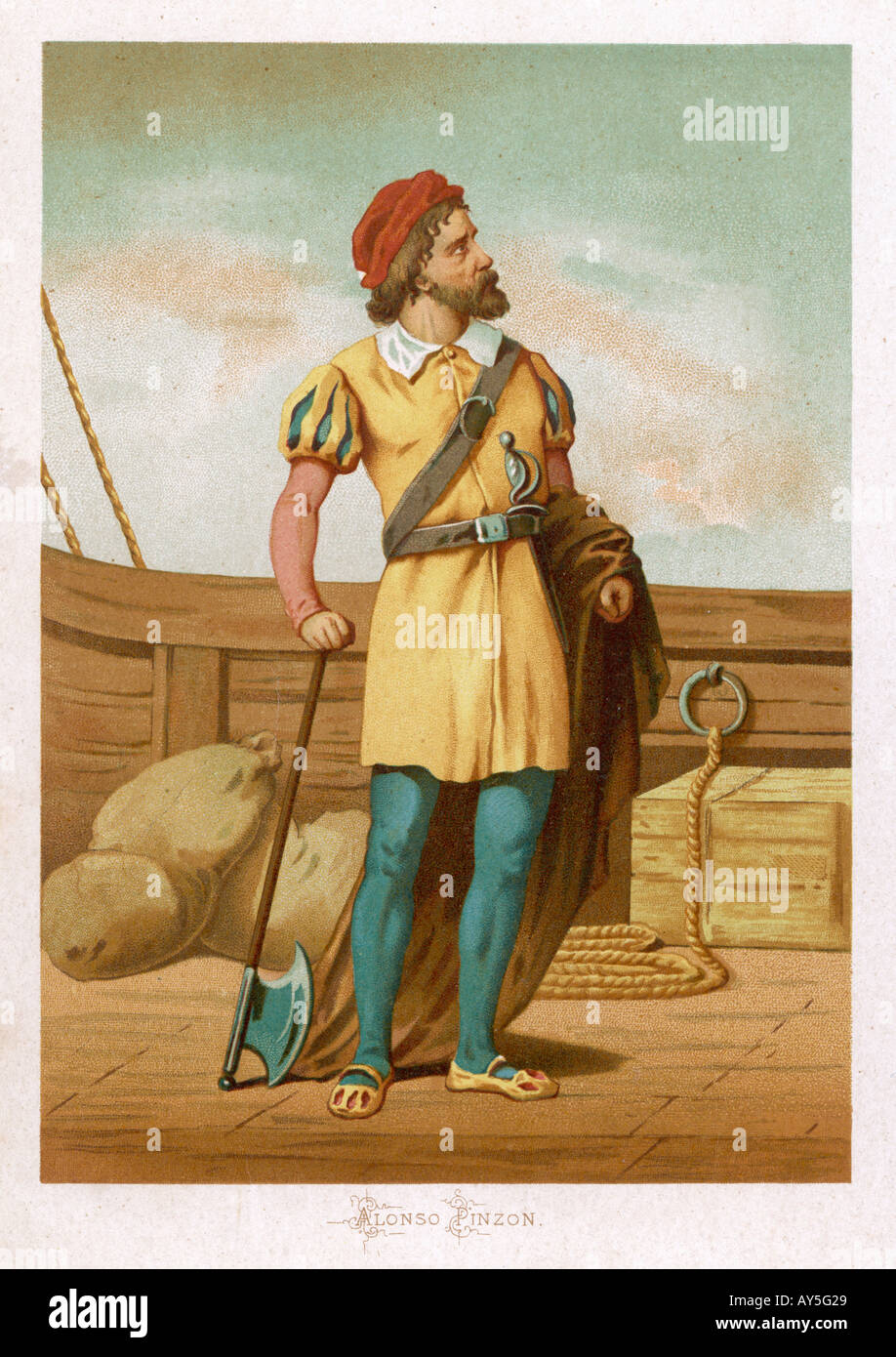 Martin alonso pinzon hi-res stock photography and images - Alamy