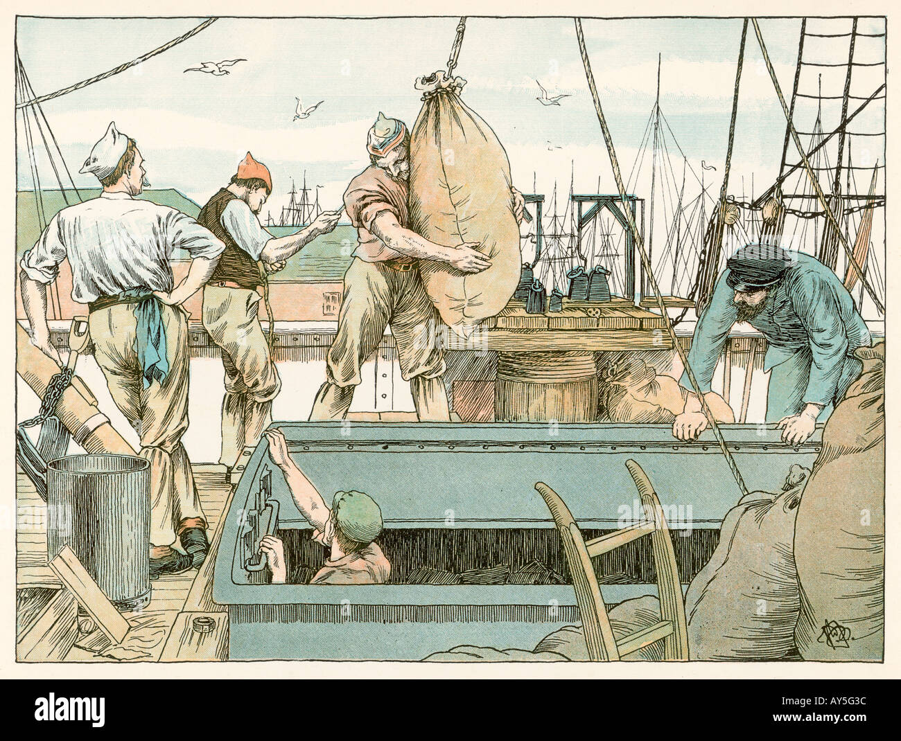 Stevedores hi-res stock photography and images - Alamy