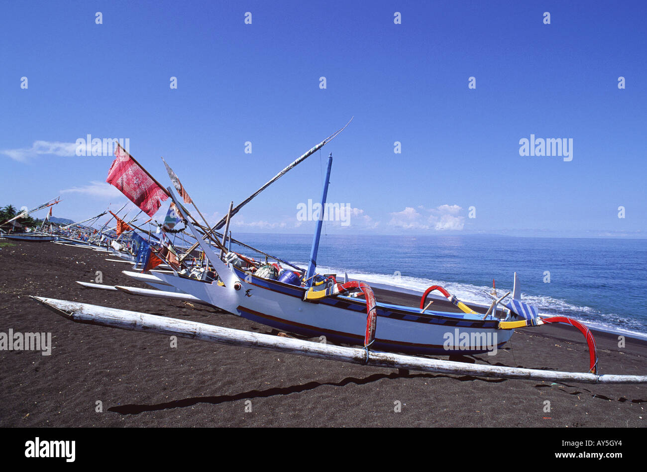 Indonésie Bali Kusamba Stock Photo - Alamy