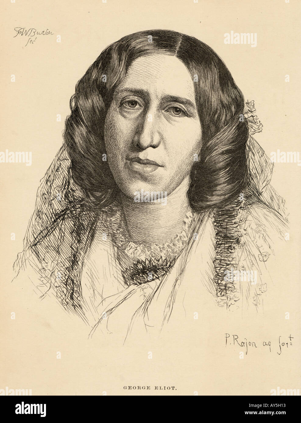 George eliot mary ann hi-res stock photography and images - Alamy